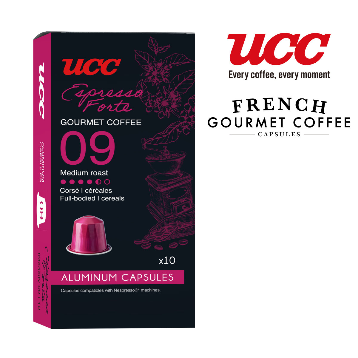 UCC | [香港官方行貨] UCC 咖啡工匠系列 - 濃縮馥緹9度咖啡膠囊 #NESPRESSO 咖啡機適用 | HKTVmall 香港最大網購平台
