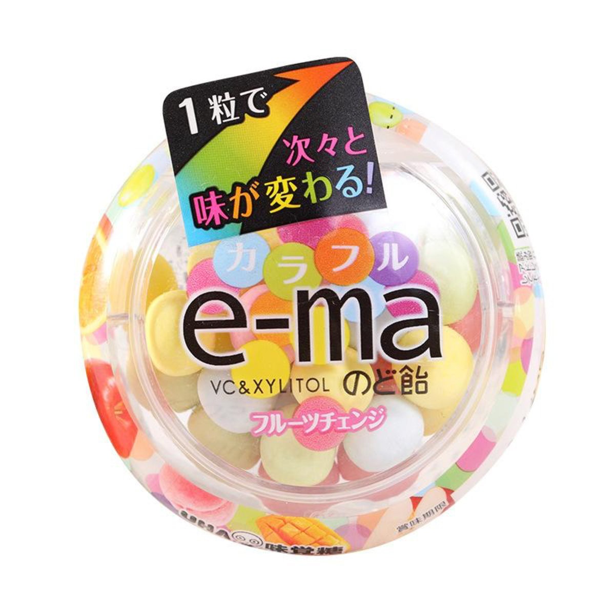 味覺糖 | UHA E-MA 幻彩什果糖 (圓盒)33g | HKTVmall 香港最大網購平台