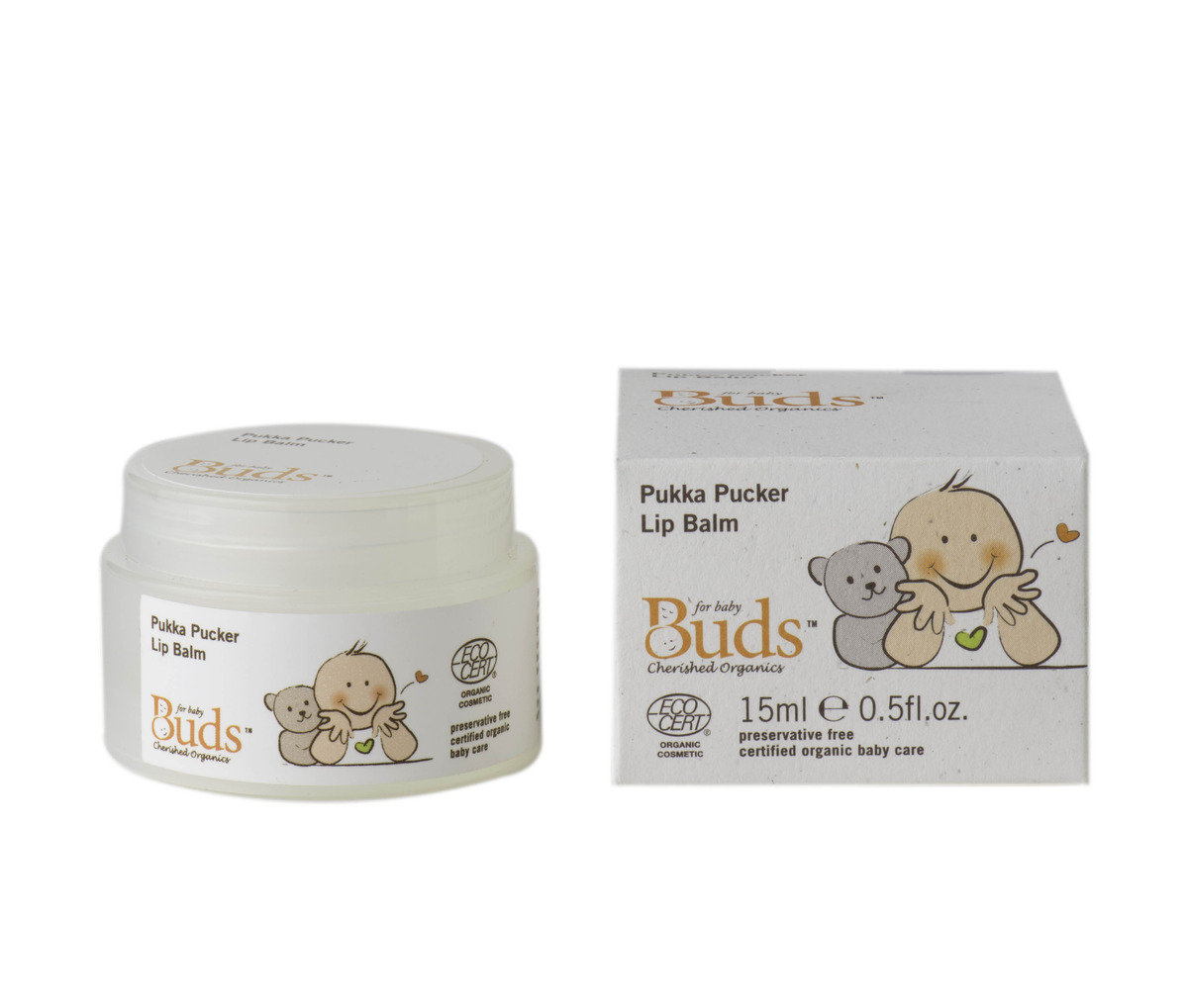 Buds Organics | Buds Cherished Organics Pukka Pucker Lip Balm ...