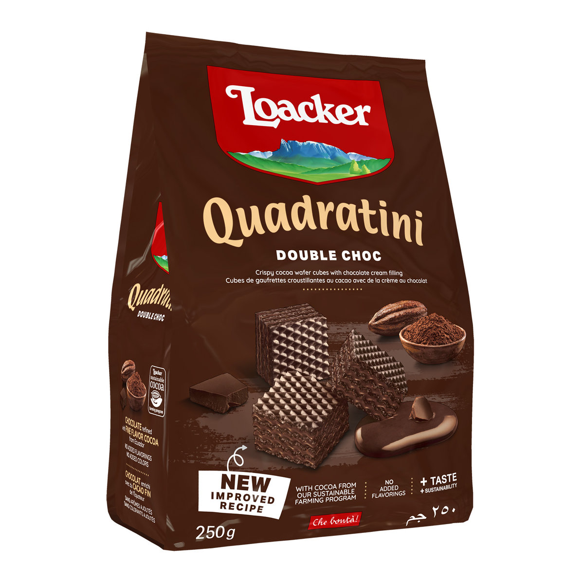 Loacker | Loacker Quad Double Chocolate 250g | HKTVmall The Largest HK ...
