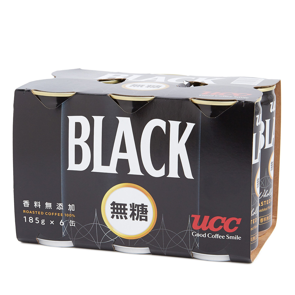 UCC | BLACK SUGAR LESS CAN 6P | HKTVmall The Largest HK Shopping Platform