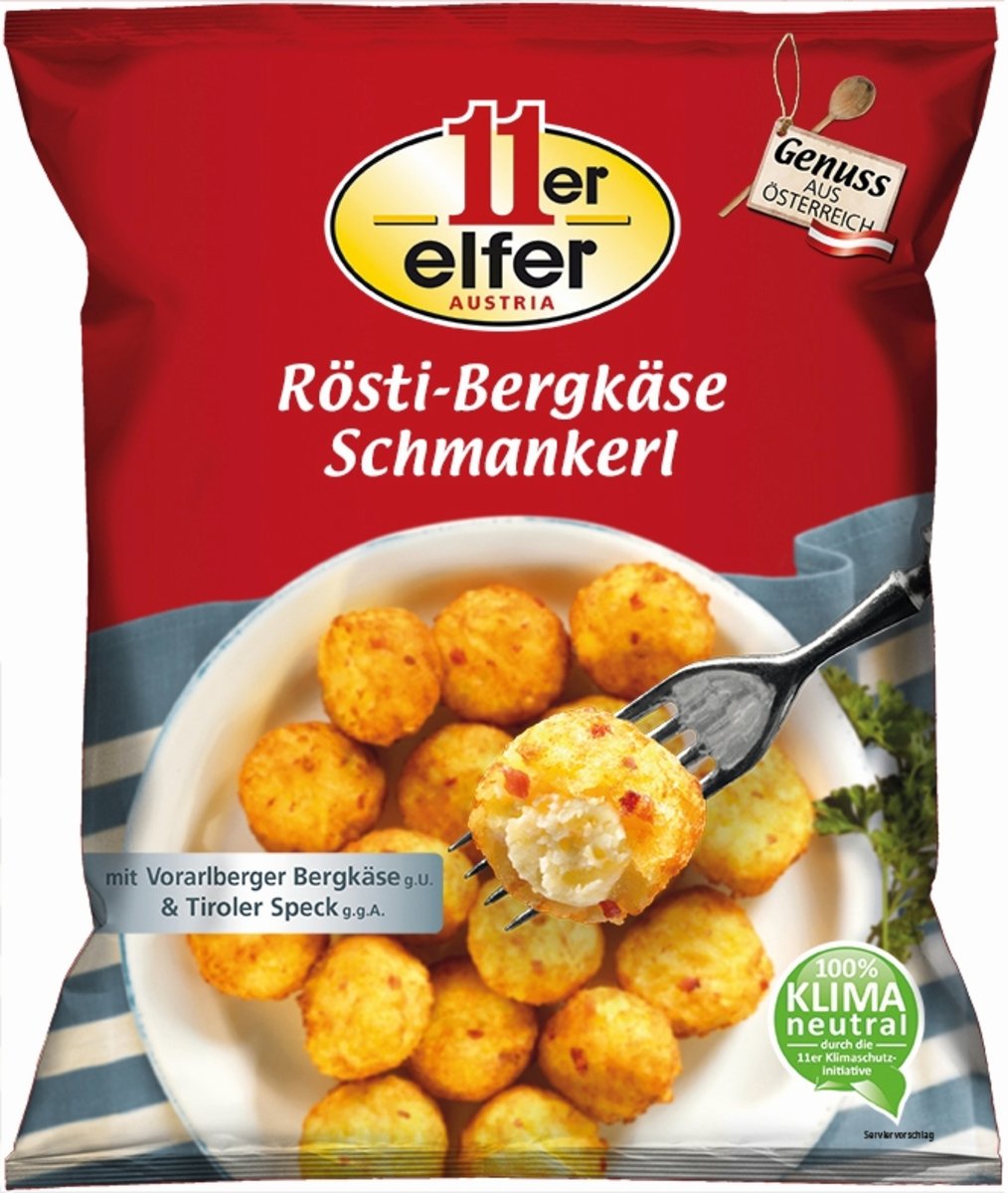11er | Rosti-cheese-snack(small potato balls,with bacon)(frozen ...