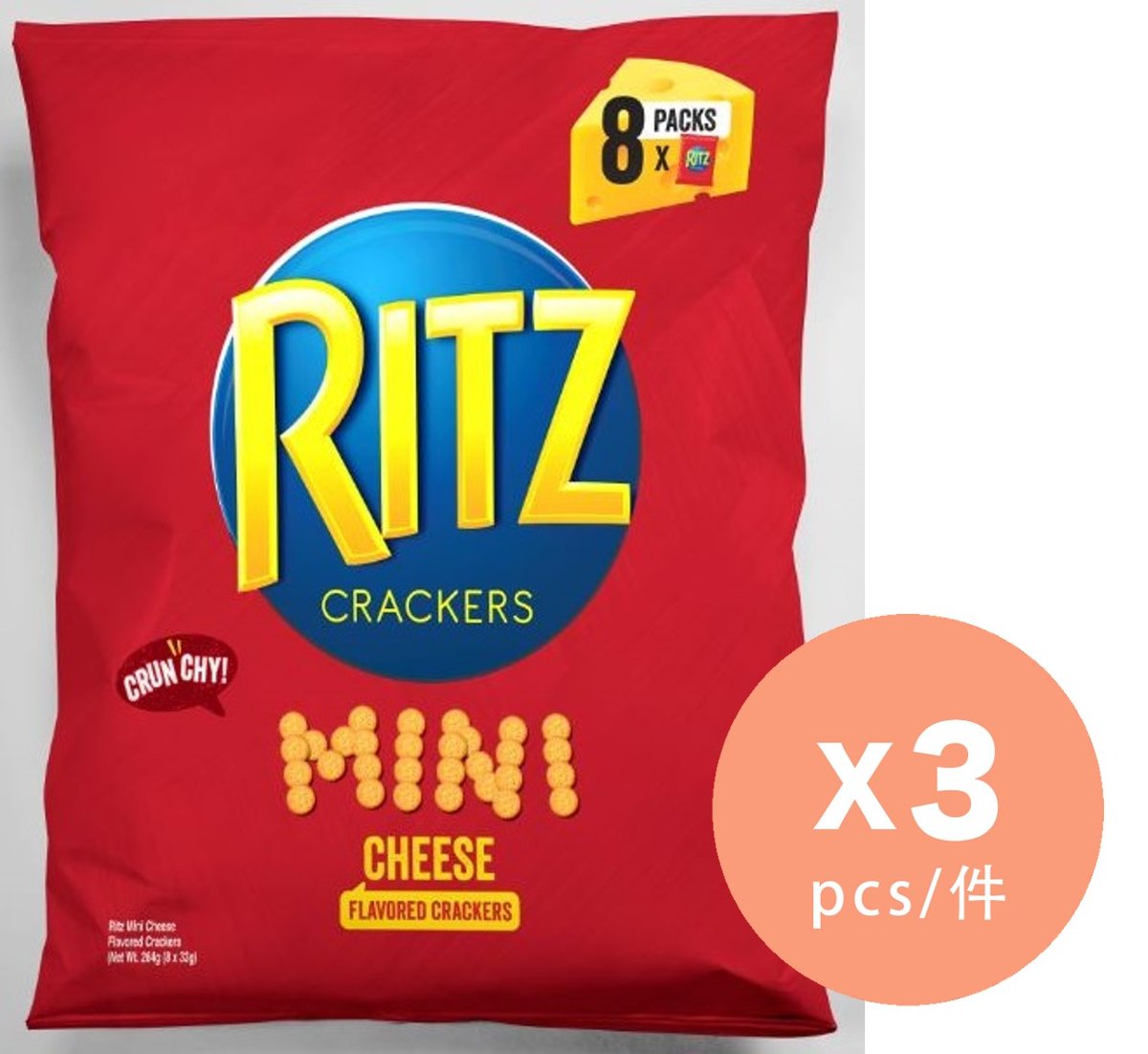 RITZ | Ritz Mini Cracker Bulk 264g x 3 | HKTVmall The Largest HK ...