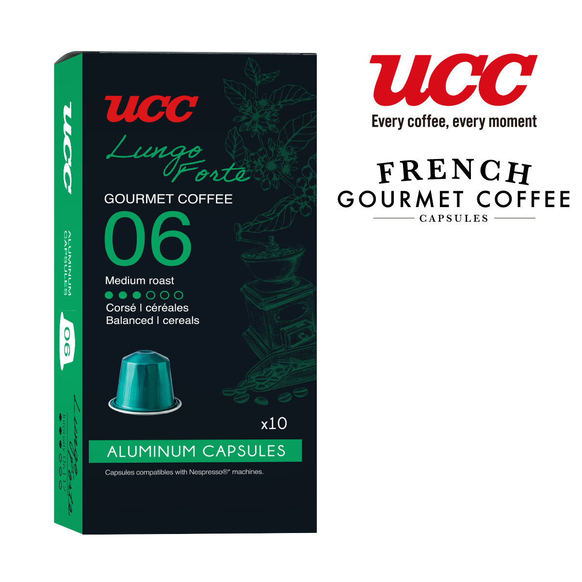 UCC | [Official] UCC Gourmet Lingo Forte 06 Coffee Capsule | HKTVmall ...
