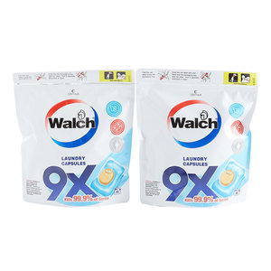 Walch | 9X Antibacterial Laundry Capsules Refill 36pcs*2 | HKTVmall The ...