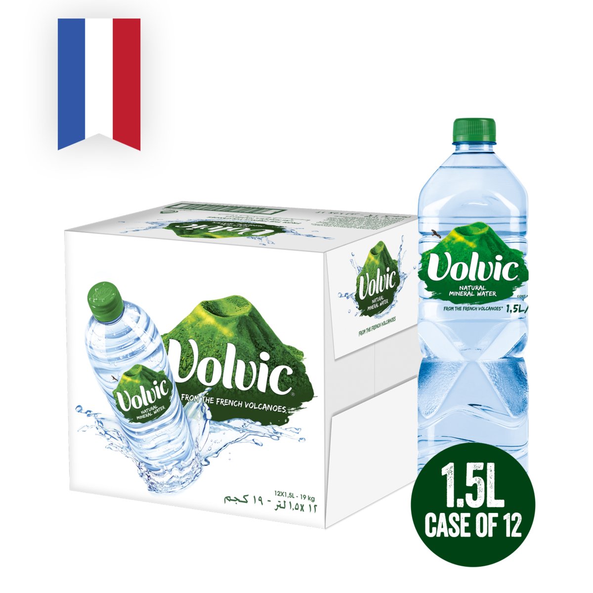 Volvic | Volvic Natural Mineral Water PET 12 x 1.5L case | HKTVmall The ...