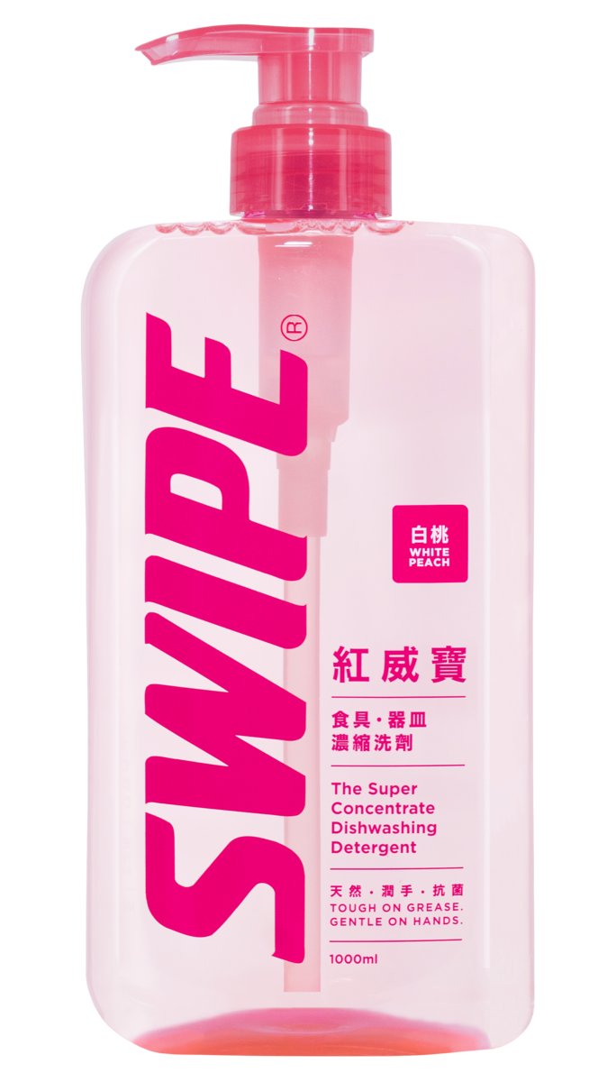 SWIPE | 紅威寶(透明泵裝) 1000ml (白桃味) | HKTVmall 香港最大網購平台