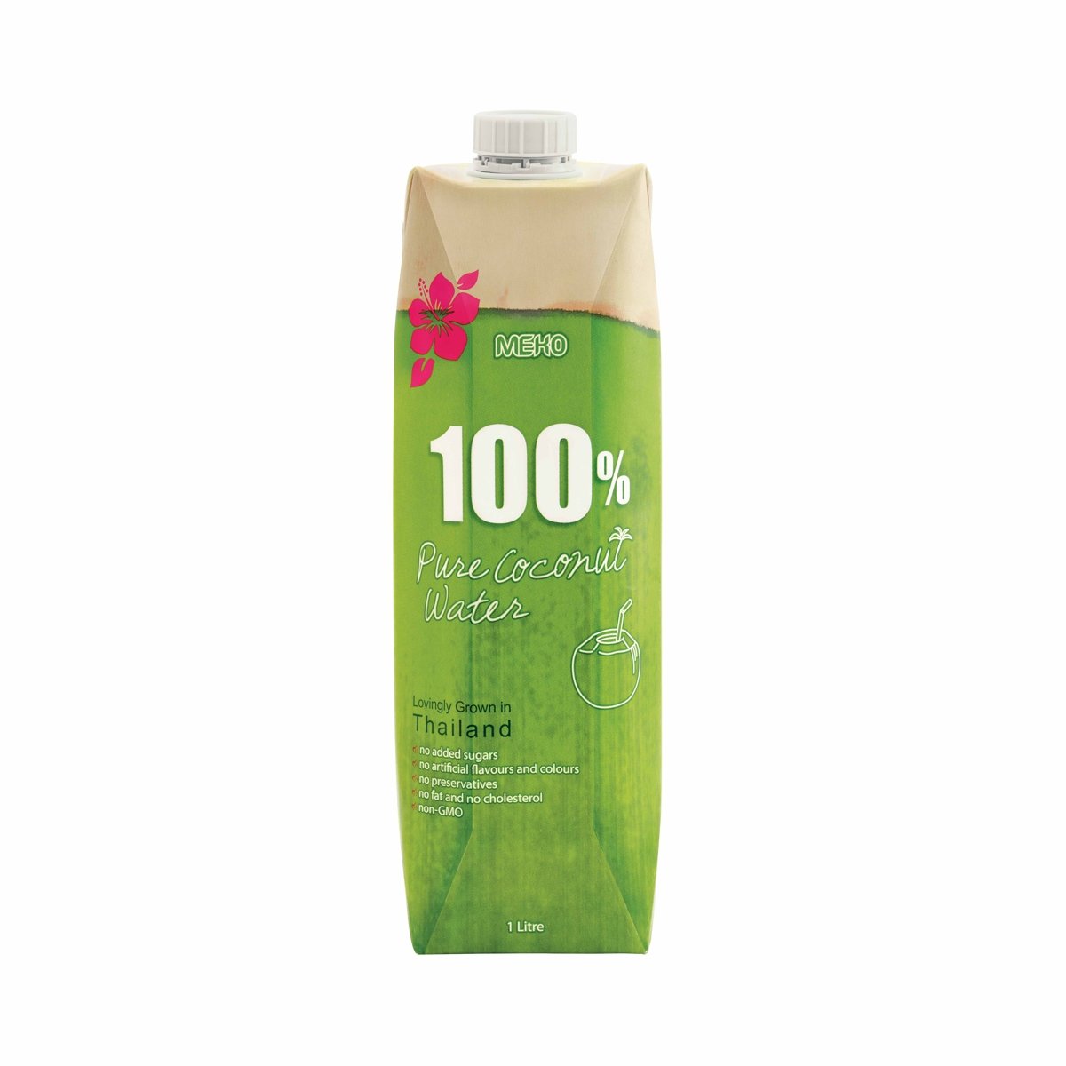 Meko | 100% Pure Coconut Water (Tetra Pak) | HKTVmall The Largest HK ...