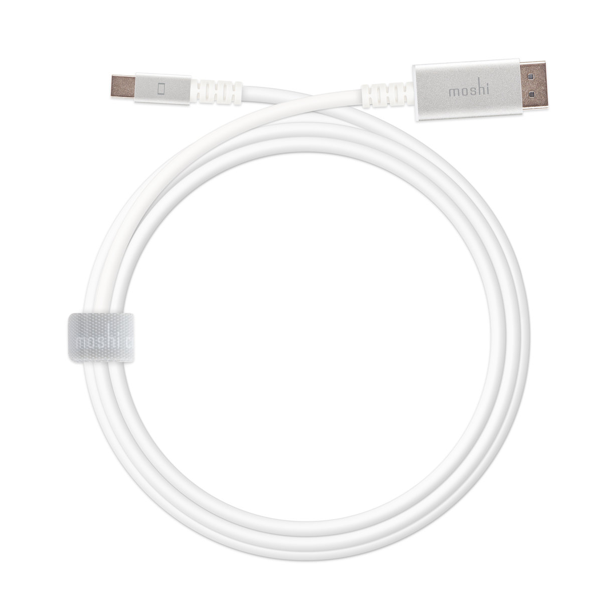 Moshi | Mini DisplayPort to DisplayPort 傳輸線 1.5m (4K/60fps) | 顏色 : 白色 ...