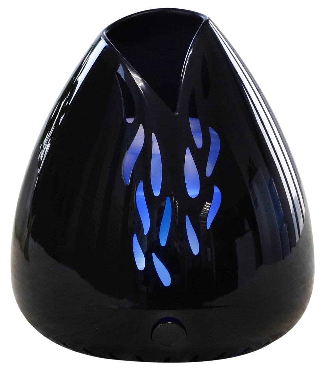 Turbo Italy | TAD-151B USB迷你香薰機 (鋼琴黑) (可用2A電池供電 香薰器 帶夜燈) | 顏色 : 黑色 ...