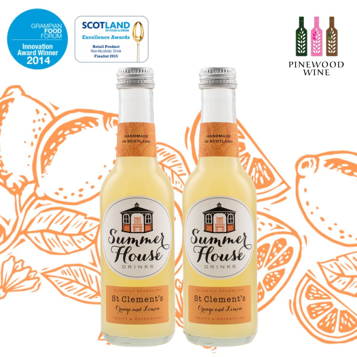 Summer house | St Clement's Orange & Lemon Lemonade 天然有氣香橙檸檬水 ...